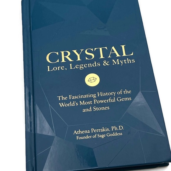 Athena Perrakis | Other | Crystal Lore Legends Myths Hardcover Book ...